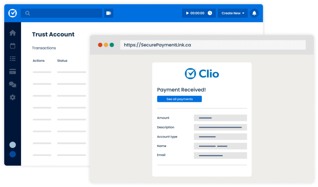 Payment processing software | Clio