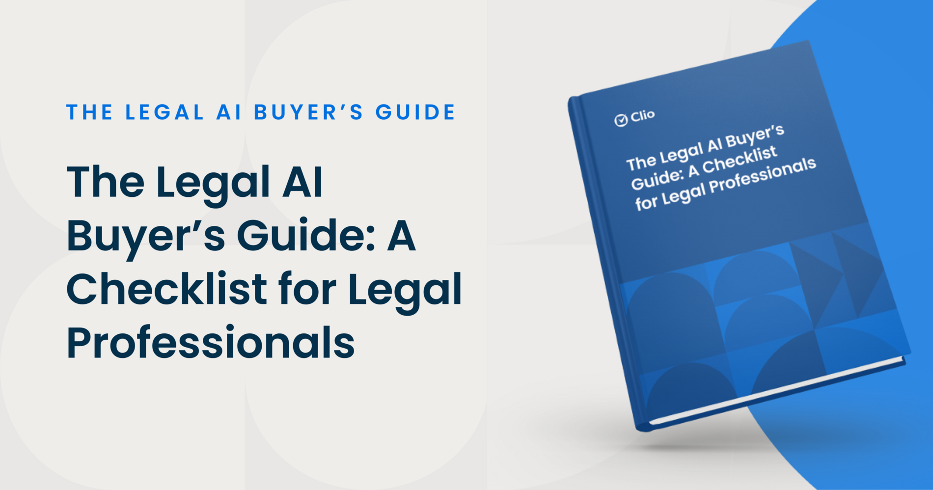 The Legal AI Buyer’s Guide: A Checklist for Legal Professionals | Clio UK