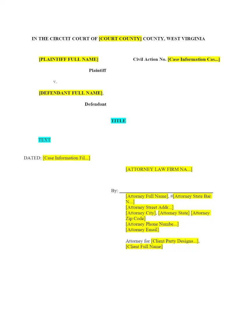 West Virginia Circuit Court | Clio