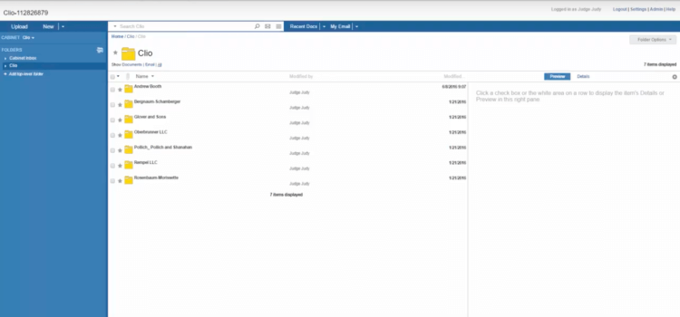 Clio and NetDocuments Integration | Clio