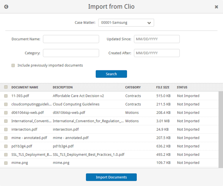 Clio and AgileLaw Integration | Clio