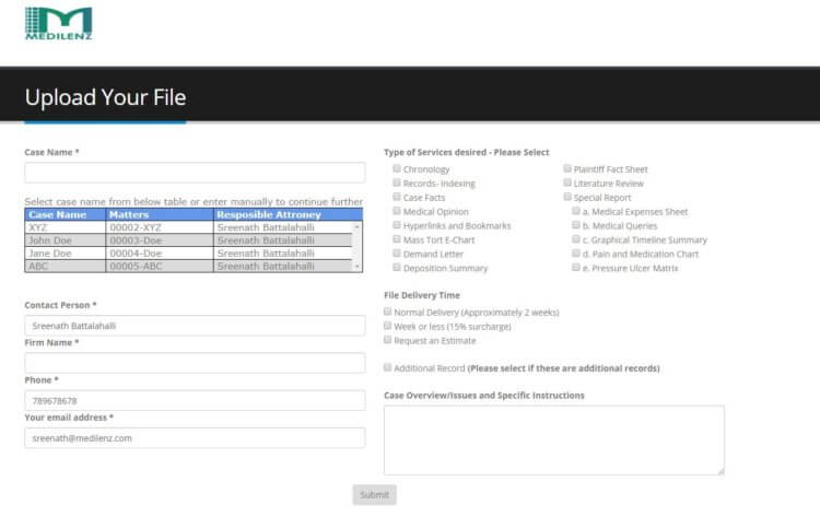 Clio and Medilenz Services Integration | Clio