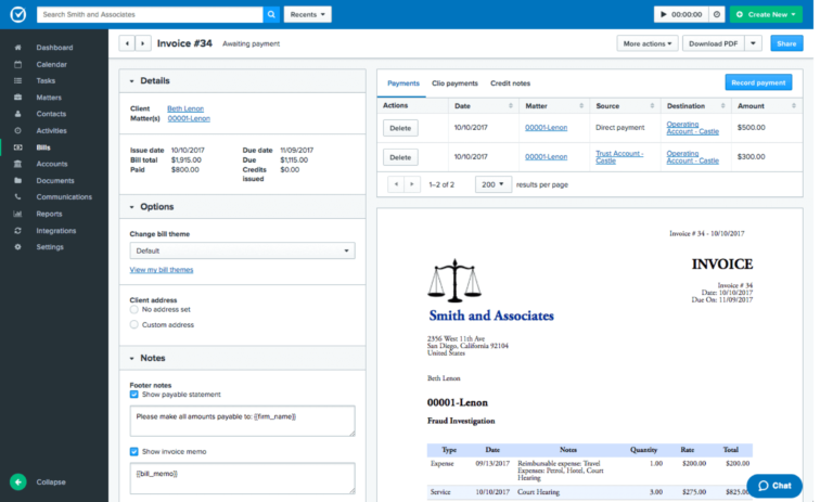 Clio: Legal Case & Practice Management Software