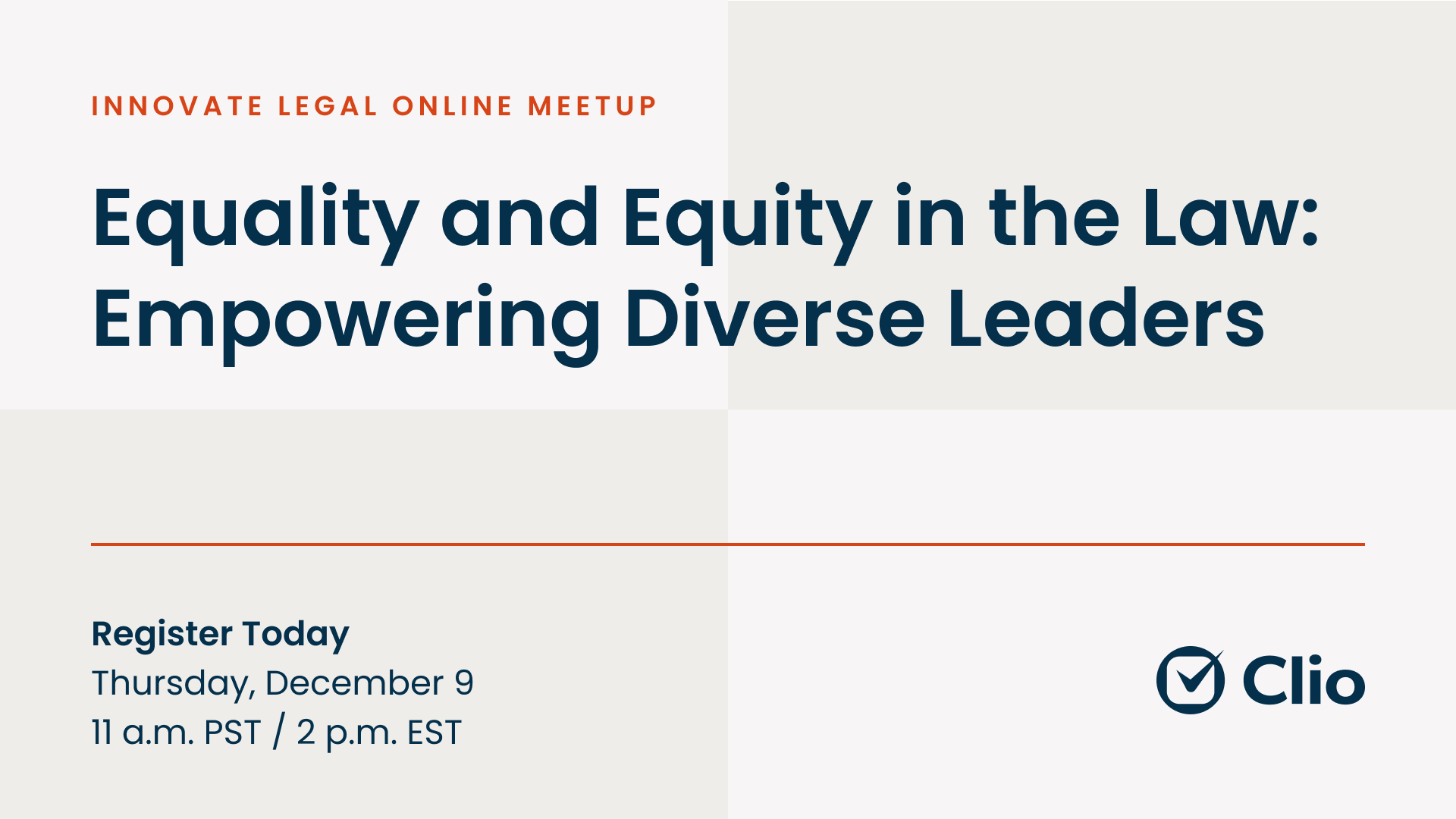 Equality and Equity in the Law: Empowering Diverse Leaders | Clio