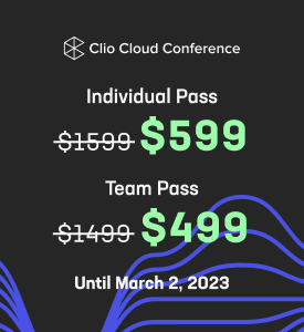 Jack Newton’s 2022 ClioCon Keynote