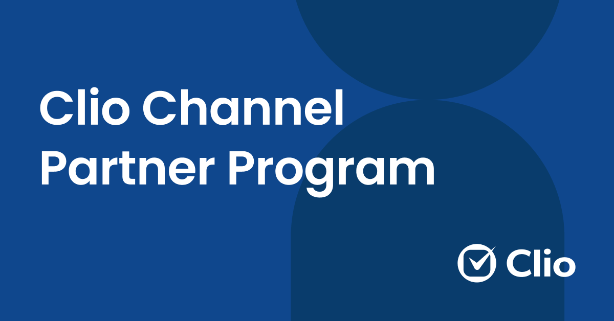 Clio Channel Partner Program | Clio