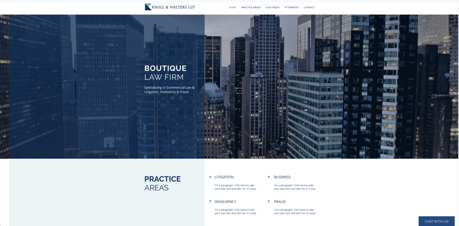 Top 5 Attorney Website Templates: Build a Professional Website | Clio