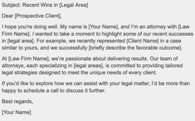 Law Firm Email Templates Every Lawyer Needs | Clio