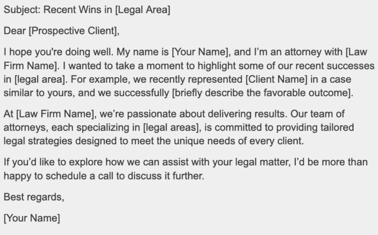 Law Firm Email Templates Every Lawyer Needs | Clio