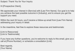 Law Firm Email Templates Every Lawyer Needs | Clio
