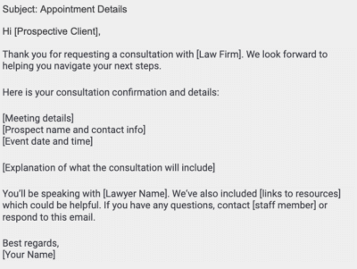 Law Firm Email Templates Every Lawyer Needs | Clio