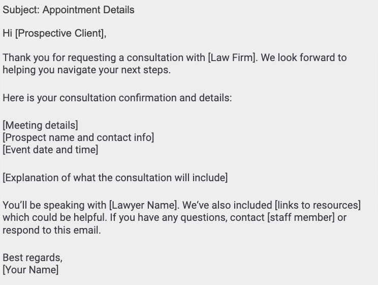 Law Firm Email Templates Every Lawyer Needs | Clio