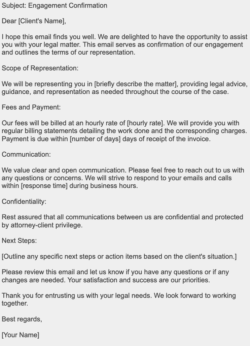 Law Firm Email Templates Every Lawyer Needs | Clio