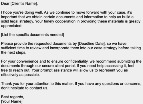 Law Firm Email Templates Every Lawyer Needs | Clio