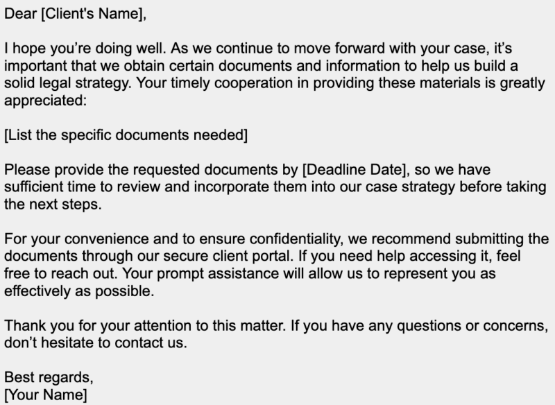 Law Firm Email Templates Every Lawyer Needs | Clio