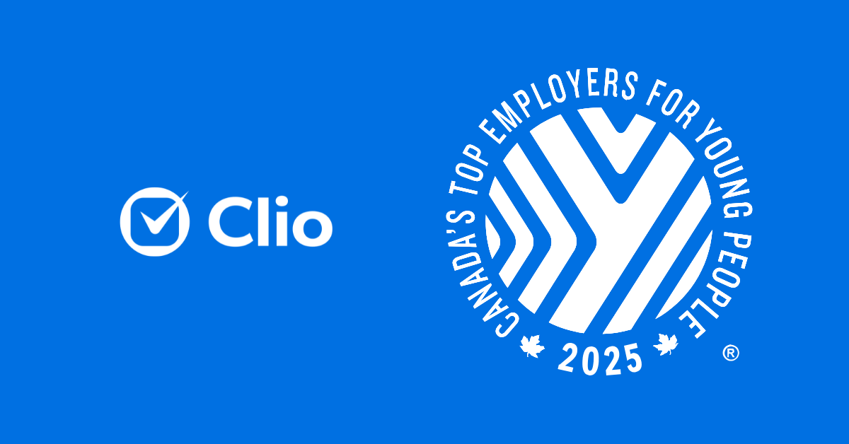 Clio Celebrated as a Top Employer for Young People | Clio