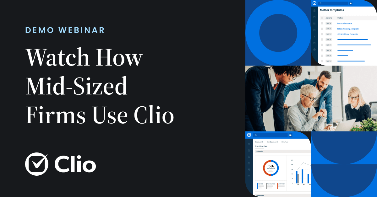 [Walkthrough] Watch How Mid-Sized Law Firms Use Clio 2025 | Clio