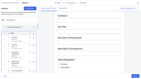 A Guide to Legal Questionnaires [Templates Included] | Clio