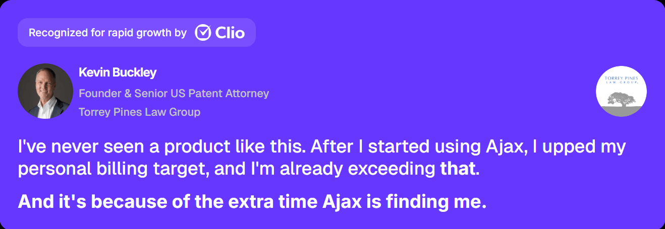 Ajax Integration for Clio | Clio