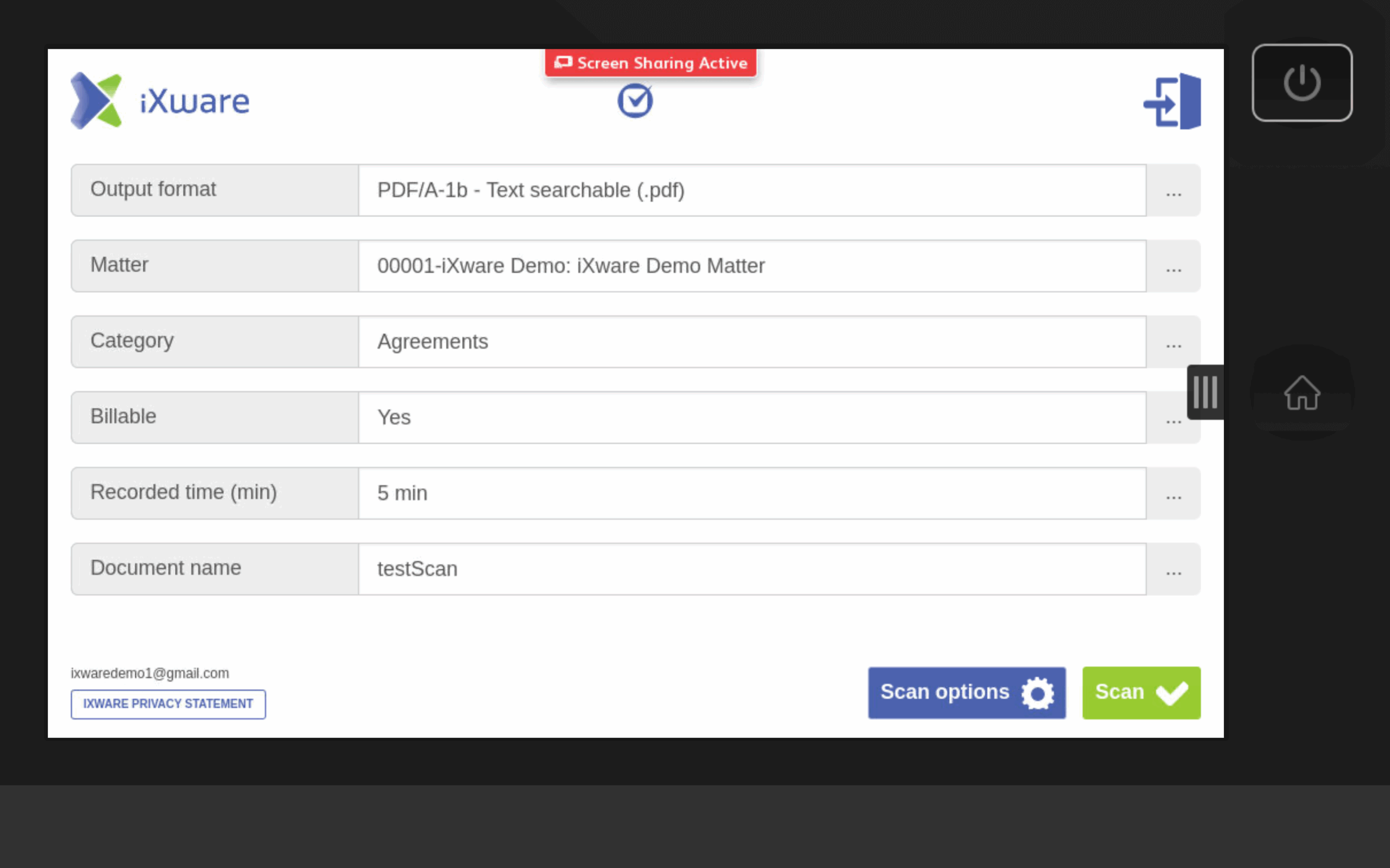 iXware Scan to Matter Integration for Clio | Clio