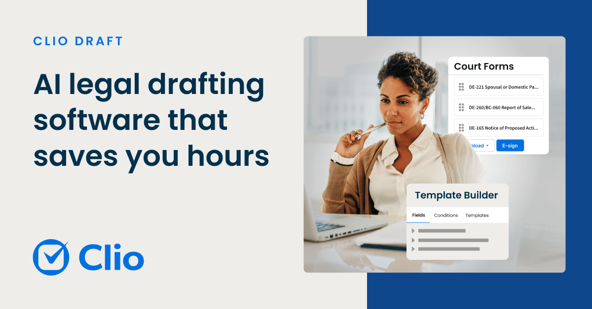 AI Legal Document Drafting Software | Clio Draft