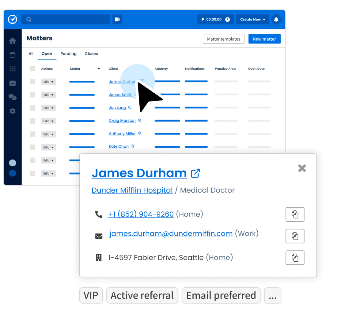 Legal Client Management Software for Attorneys & Law Firms | Clio